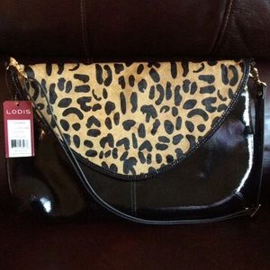 Lodis | Bags | New Black Leopard Print Purse | Poshmark